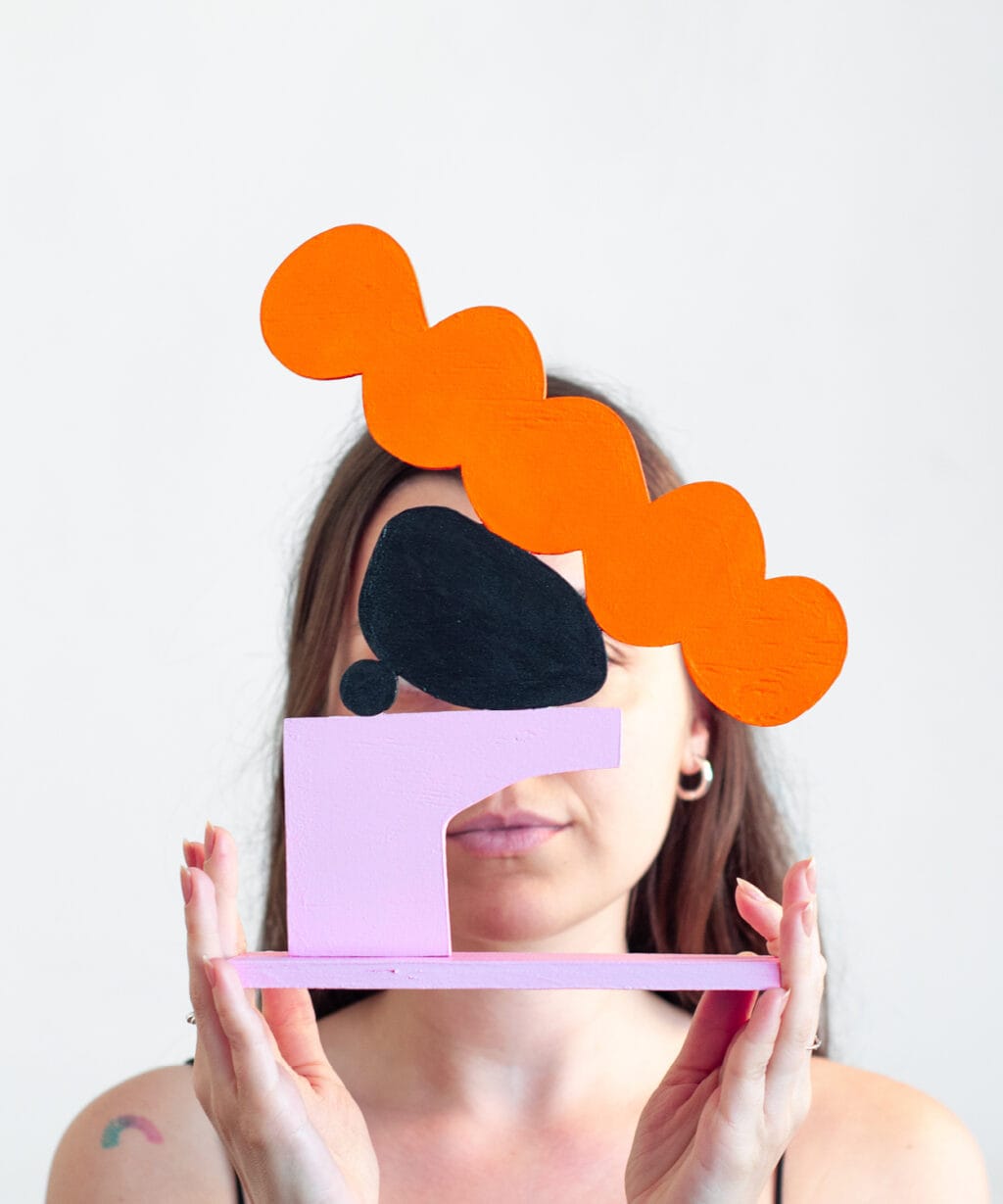 "Juice Bar" Wooden Totem / Sculpture — Jun Objects